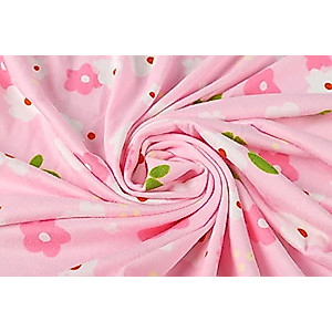 Bassinet Sheets Set 3 Pack for Baby Girl, Stretchy Soft Jersey Knitted Fitted Sheet Universal for Oval Rectangle and Hourglass Bassinet Mattress, Pink Floral