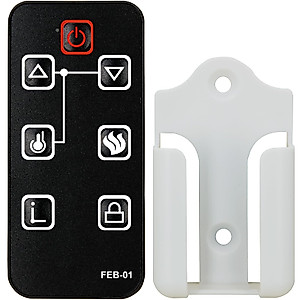 Replacement for FEBO Flame Electric Fireplace Remote Control ZHS-23-B 15IN-23-094