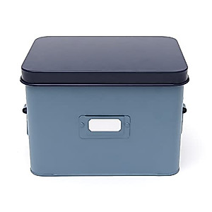 Quitrillo-Crafts and Art Supplies, Bathroom Storage Box, Organizer w/Dividers and Hinged Lid - Farmhouse Multipurpose Ideal for First Aid Supplies. Includes a Removable Tray