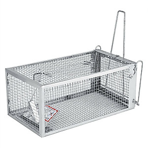 THE PERFECT PART USA Mouse Trap Rat Trap Rodent Trap Live Catch Cage, Easy to Set Up and Reuse