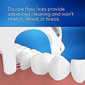 Ooak 3-in-one Flosser, 2 Packs of 30pc - White