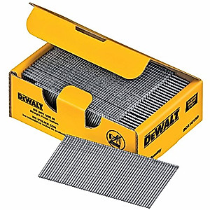 DEWALT Finish Nails, 20-Degree, 1-1/2-Inch, 16GA, 2500-Pack (DCA16150)