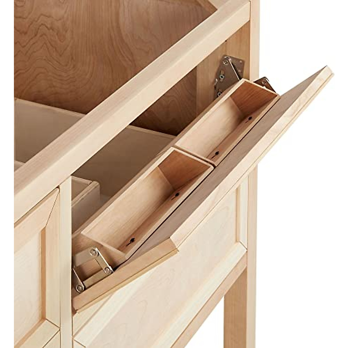 Signature Hardware 953748-72-RUMB-8 Robertson 72" Double Vanity Cabinet Set with Wood Cabinet, Vanity Top and Rectangular Undermount Sinks - 8" Faucet Holes