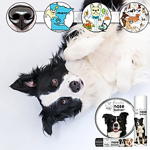 The Blissful Dog Border Collie Unscented Nose Butter, 0.15-Ounce