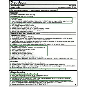 KIRKLAND SIGNATURE Minoxidil for Men 5% Minoxidil Hair Regrowth Treatment 12 Months Supply Unscented 1 Year, White