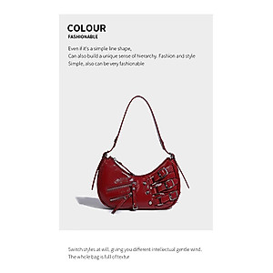 HOKMAH Cute Handbag Purse for Women, Crossbody Bag Handbags Aesthetic Grunge y2k Ladies Purse Shoulder Bag Daily Use