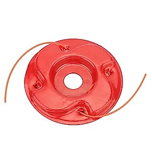 Jeanoko Weeder Trimmer Head, Practical String Trimmer Head Simple Installation Iron for Garden(Style 1)