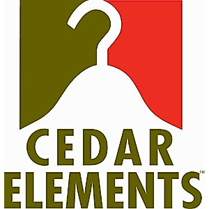 Cedar Elements 12PK Business Suit Wide Coat Hangers