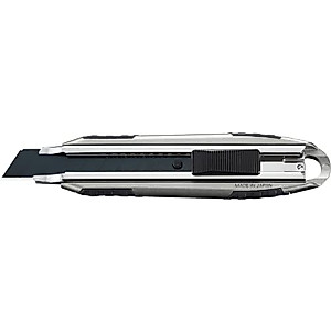 OLFA 18mm Heavy-Duty Utility Knife (MXP-AL) - Multi-Purpose No-Slip Grip Precision Knife w/All Aluminum Handle & Snap-Off Blade, Replacement Blades: Any OLFA 18mm Blade