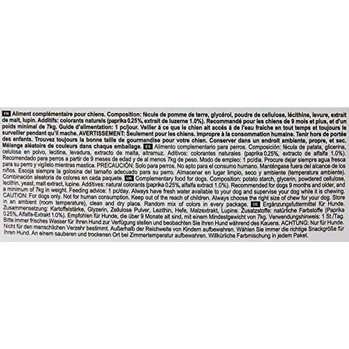 Whimzees Natural Dental Dog Chew Long lasting, Variety Box Mixed Shapes, Small, 56 Pieces