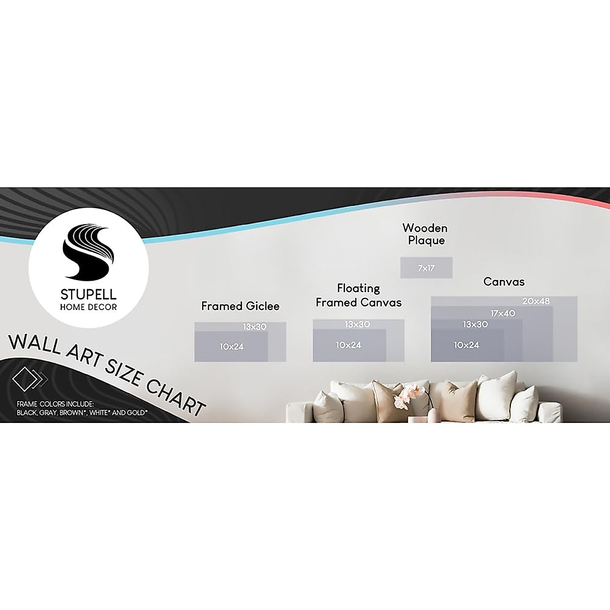 Stupell Industries Flying Witch Broom Typography Nighttime Halloween Sky, Design by Jennifer Paxton Parker