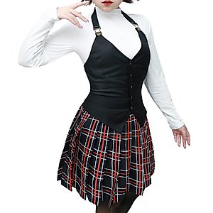C-ZOFEK Cosplay Costume Women Uniform Halloween Dress Outfit (XX-Large)