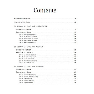 The God of His Word Bible Study Guide plus Streaming Video (God of The Way)