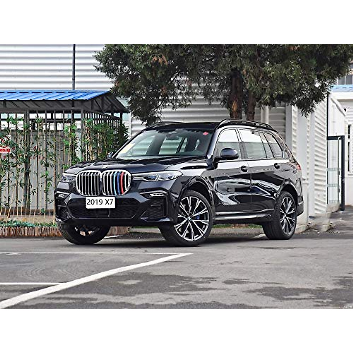 Lanyun for 2019-2023 X7 G07 Grill Accessories m Color Grill Insert Trims Grill Stripes fit 2019 G07 Grill with 7 Vertical Beam
