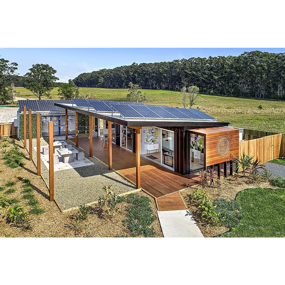 40FT Tiny Home for Adults to Live in, Portable Prefab House Customizable,Foldable Mobile Home with Steel Frame, Prefabricated Expandable Container House Modular Home, Tiny Home, prefab Home