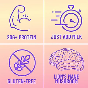 ONO Overnight Oats - All Flavor Variety Bundle (8 Pack) - 20g Protein Oatmeal, Overnight Oats, Gluten Free, and Low Sugar Oatmeal - Organic Gluten-Free Oats, 20g of Protein, Organic Chia Seeds & Flaxseeds, Lion's Mane Mushroom