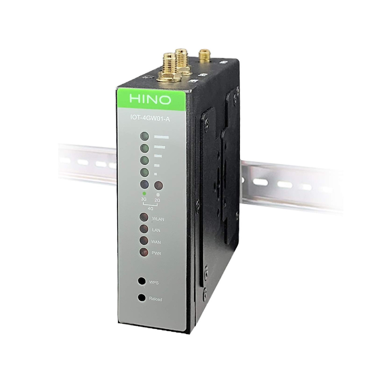 LINOVISION Industrial Unlocked 4G LTE WiFi Router with SIM Card Slot, 4G VPN Router, Indusrial Cellular Router with one LAN Port, WAN Port and 3 Antenna, Supports T-Mobile, AT&T and DIN Rail Mounting