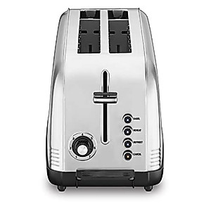 Cuisinart CPT-2500 Long Slot Toaster, Stainless Steel, Silver, 2-slice long slot