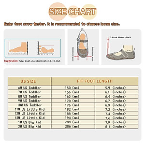 ADAMUMU Flower Girls Dress Shoes Toddler Glitter Rainbow Ballerina Flats Sparkly Mary Jane Slip on Shoes in Wedding Party Holiday Wearing