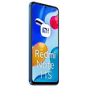 Xiaomi Redmi Note 11S 4G Volte 128GB + 6GB Factory Unlocked 6.43" Quad Camera 108MP Night Mode (Tmobile Global Metro Mint Tello) (w/Fast Car Charger Bundle) (Twilight Bluee)