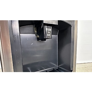 Commercial Ice Maker Hotel Ice Maker with Large Dispenser- 350 lb/per Day NSF Certified HD-130B