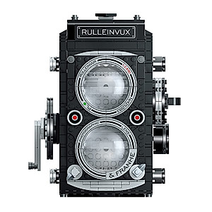 NC Uvini Building Blocks Camera, DIY STEM Toys, Building Construction Brick Set Best Gift for Adult, Teens, Collectible Model Digital Camera to Build 622pcs