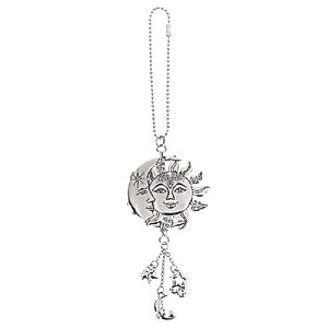 Ganz Sun and Moon Zinc Car Charm New