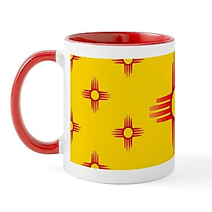 CafePress Zia Sun Symbol Mug Ceramic Coffee Mug, Tea Cup 11 oz