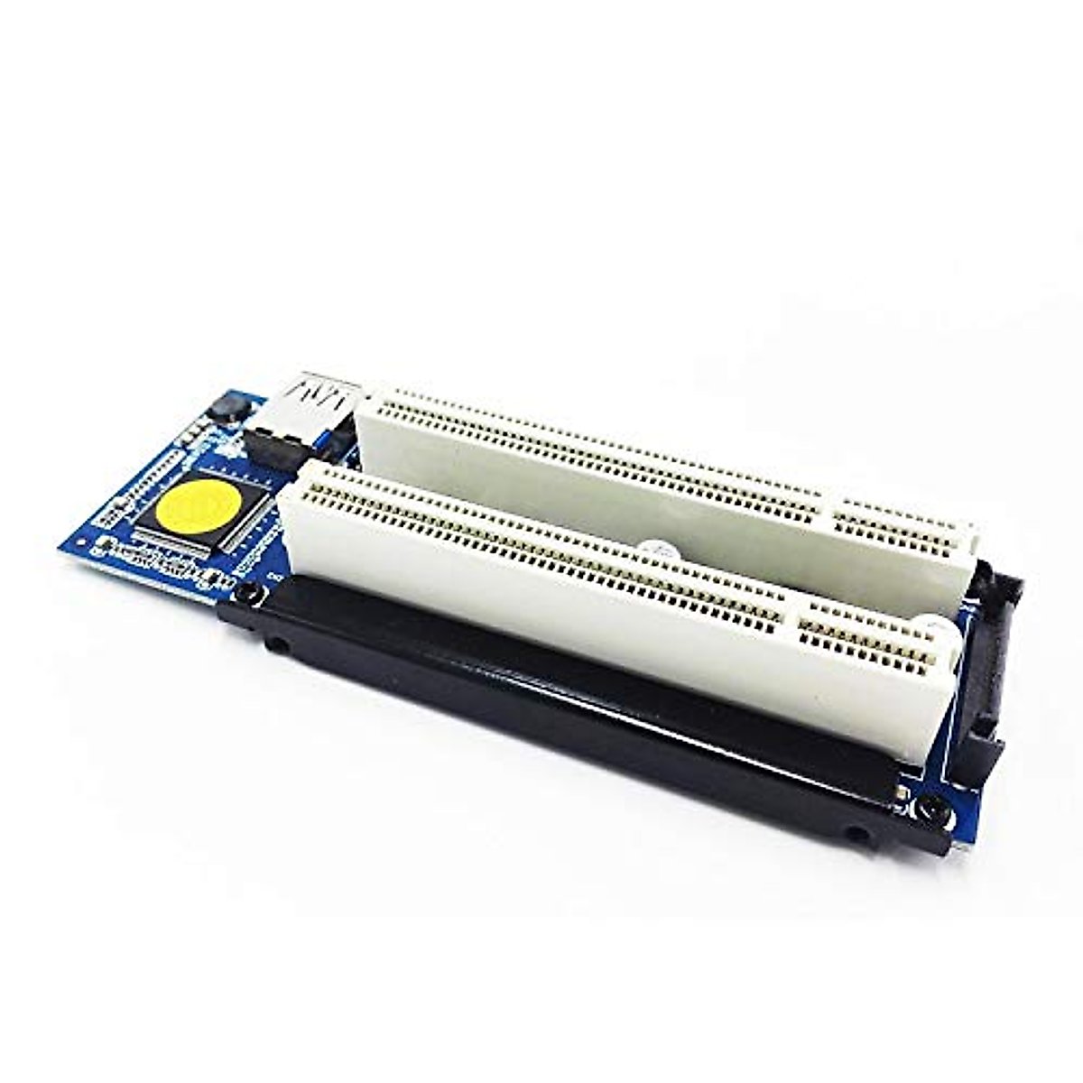 Sintech PCI-E Express X1 to Dual PCI Riser Extender Card with Low Profile Bracket