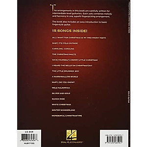 Fingerpicking Christmas Songs: 15 Songs Arranged for Solo Guitar in Standard Notation & Tab (Fingerpicking Guitar)