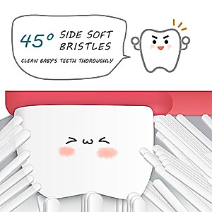 Dream Star U-Shaped Toothbrush Kids, 3 PCS Food Grade Soft Silicone Brush Head Toddler Toothbrush, 360° Oral Teeth Cleaning Design, Manual Full Mouth Toothbrush for Kids 6-12 Years Old (Blue)