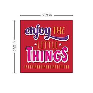 Canopy Street Kids' Affirmation Lunch Box Notes / 3.5" Square Motivational Lunch Box Cards/Pack of 60 Encouraging Mini Notes