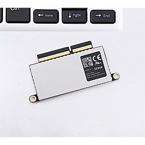 HRUIYL 512GB NVMe PCle SSD 3D TLC Flash Hard Drive with Tools for Upgrade 2016 2017 13" MacBook PRO A1708（EMC 2978/3164 Non-Touch Bar Models(Late 2016-Mid 2017 Year) (512GB)