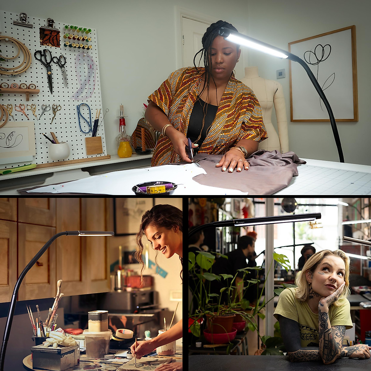 Daylight-Map Items Black Electra Floor LAMP