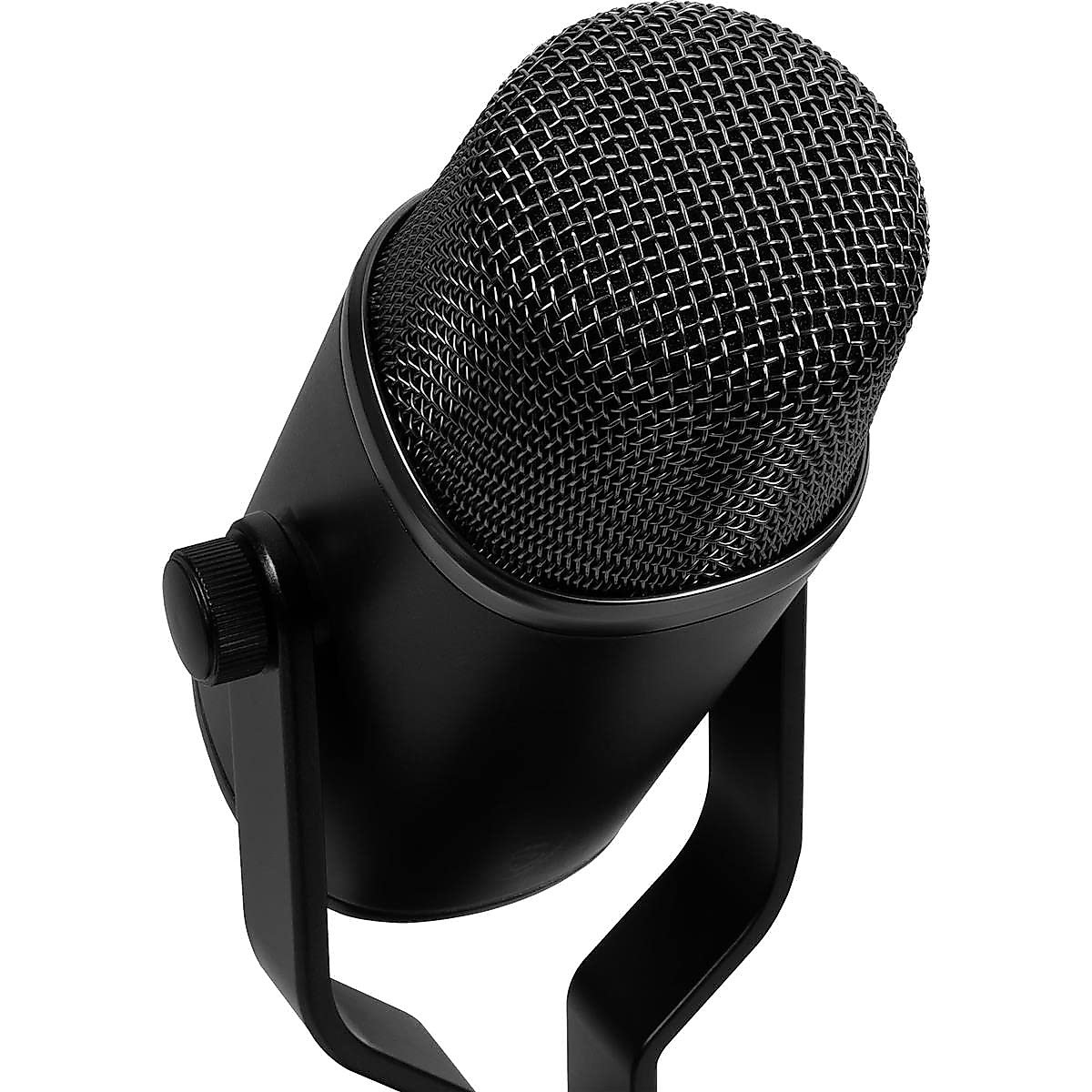 MSI IMMERSE GV60 Streaming Microphone (USB Type-C Interface and 3.5mm Aux, for Professional Applications with Intuituve Control in 4 Modes: Stereo, Omnidirectional, Cardioid and Bidirectional)