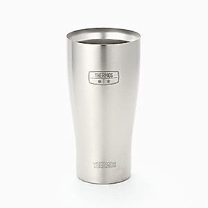 Thermos JDE-600 S Vacuum Insulated Tumbler, 20.3 fl oz (600 ml), Stainless Steel