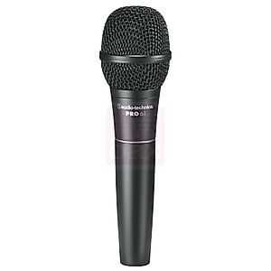Audio-Technica PRO61 Hypercardioid Dynamic Handheld Microphone, 300 Ohms Impedance, 70-16000 Hz Frequency Response