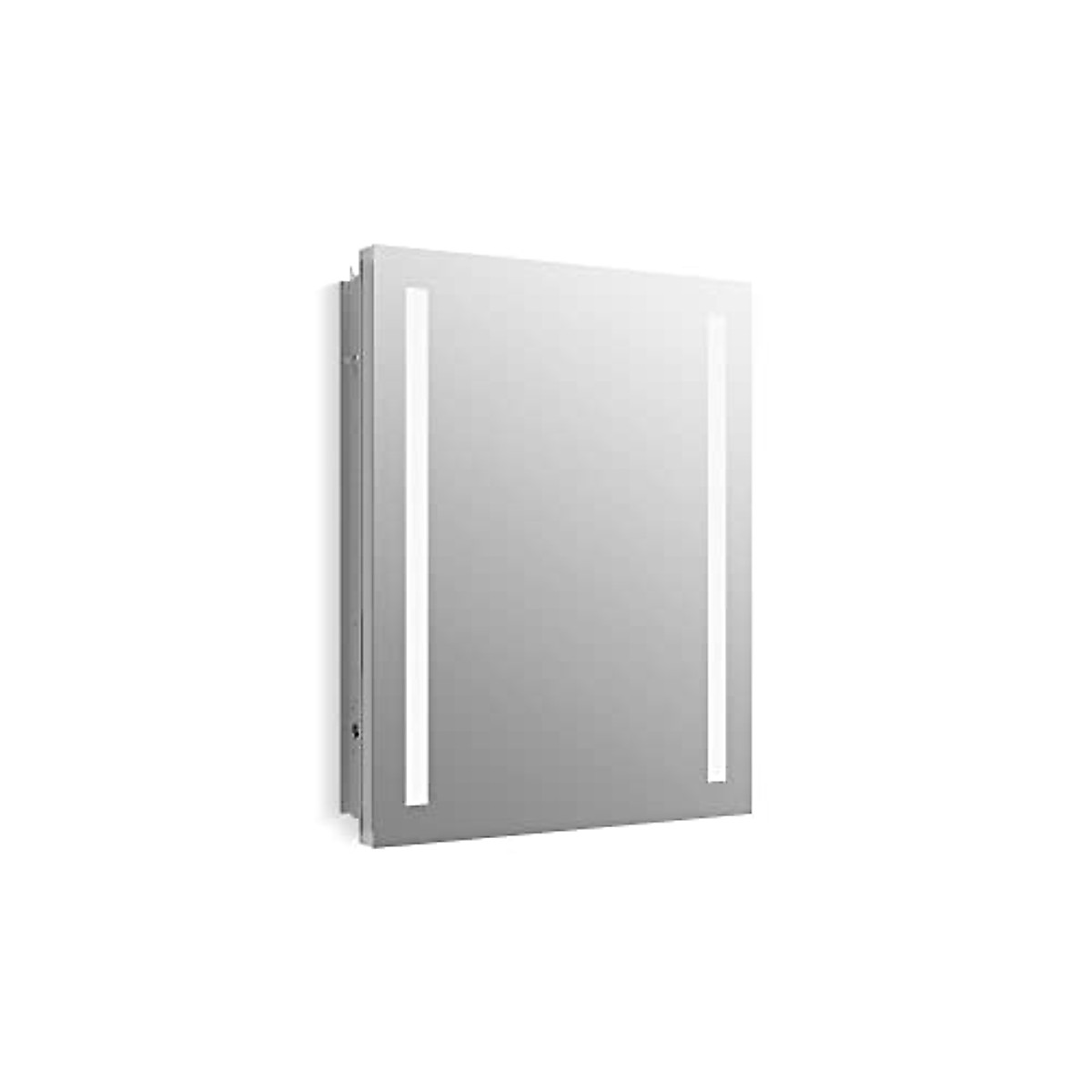 Verdera 24 in. x 30 in. Surface-Mount Lighted Medicine Cabinet & 99012-NA K-99012-NA Verdera Side Mirror Kit for Surface Mount Installation, 30.00 x 3.44 x 1.13 inches