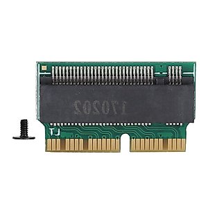 Jacksing Concerter, Ssd Adapter Concerter, Durable Practical Firm Replaceable for Laptop Computer Desktop General Purpose