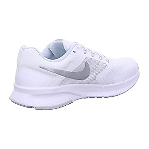 Nike Women's Low-Top Sneakers, White Metallic Silver Pure Platinum, 9.5