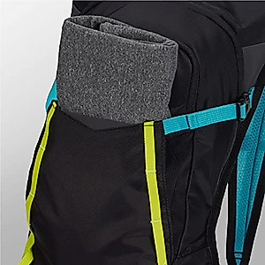 High Sierra Hydrahike 2.0 Hydration Backpack with 2L Reservoir, for Hiking, Biking, Camping, Traveling, Black, 8L