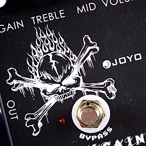 Joyo JF-04 High Gain Distortion, Guitar FX Pedal with Mid EQ