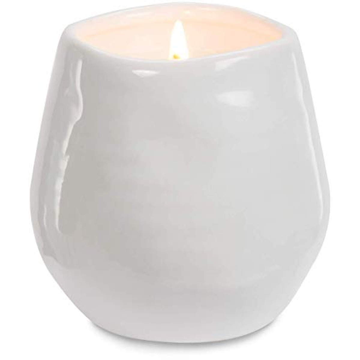 Pavilion - Make a Wish White Ceramic Soy Serenity Scented Candle
