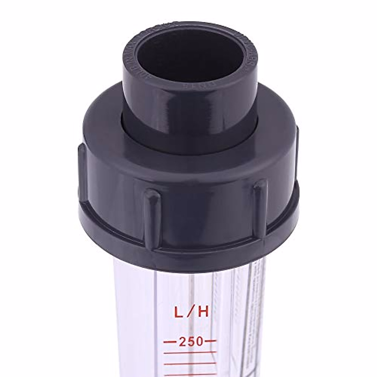 Hilitand 25-250L/H Rotameter Plastic Tube Type Instantaneous Liquid Water Flow Meter DN15