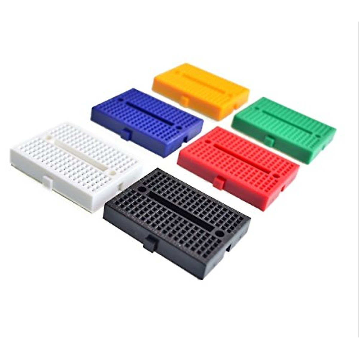 OLatus 170 Points Mini Solder less Prototype Experiment Test Bread board 170 Tie-points 35 * 47 * 8.5mm (2 Pieces)