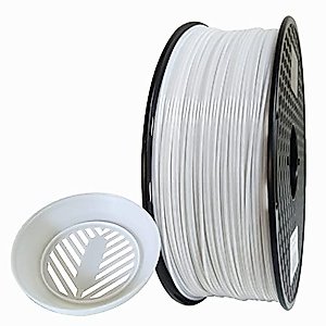 White ABS Filament 1.75 mm 3D Printer Filament 1KG 3D Printing Materials Plastic Black Red Silver CC3D ABS + Pro Filament White Color