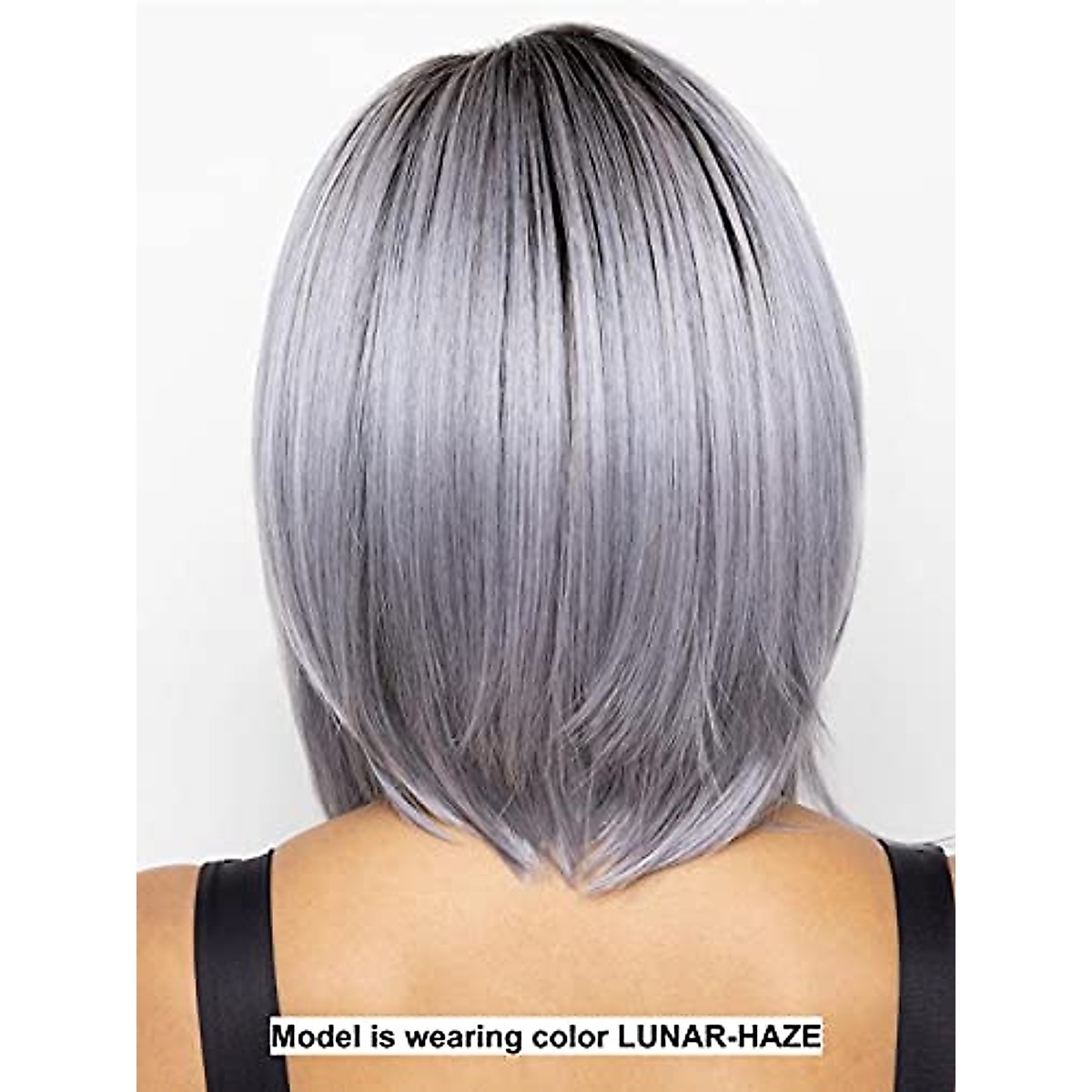 Bundle - 5 Items: Silky Sleek by Rene Paris, Christy's Wigs Q & A Booklet, 2oz Travel Size Wig Shampoo, HD Smooth and Wide Tooth Comb - Color: Icy Petal