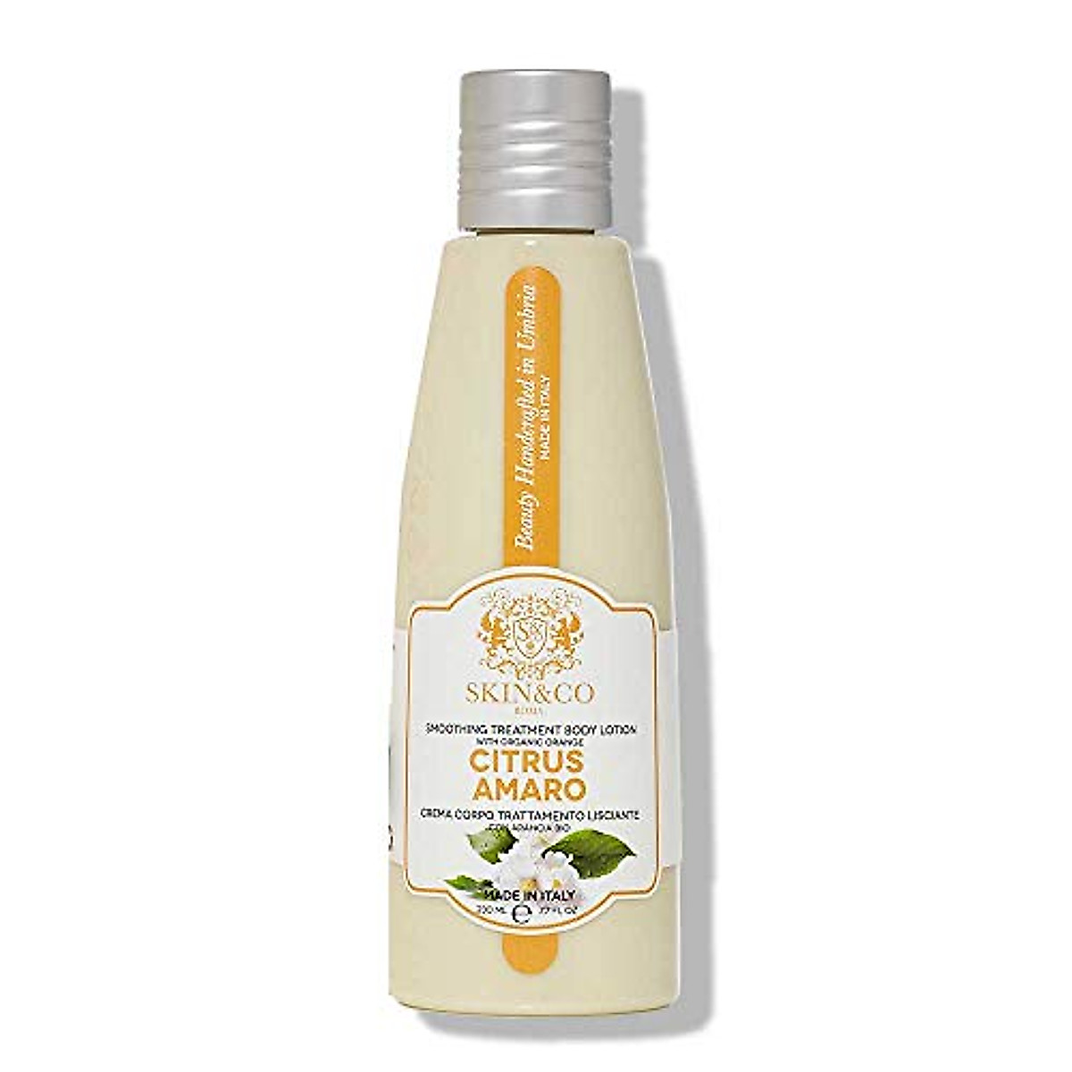 SKIN&CO Roma Smoothing Treatment Body Lotion with Citrus Amaro, 7.7 Fl Oz