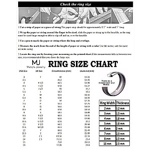 MJ Metals Jewelry Custom Engraved Classic Mirror Polished White Tungsten Carbide 5mm COMFORT FIT Wedding Band Ring Size 9