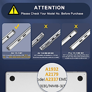 MOSISO Compatible with MacBook Air 13 inch Case 2022 2021 2020 2019 2018 Release A2337 M1 A2179 A1932 Retina Display, Plastic Hard Shell&Bag&Keyboard Skin&Webcam Cover&Screen Protector, Rose Quartz